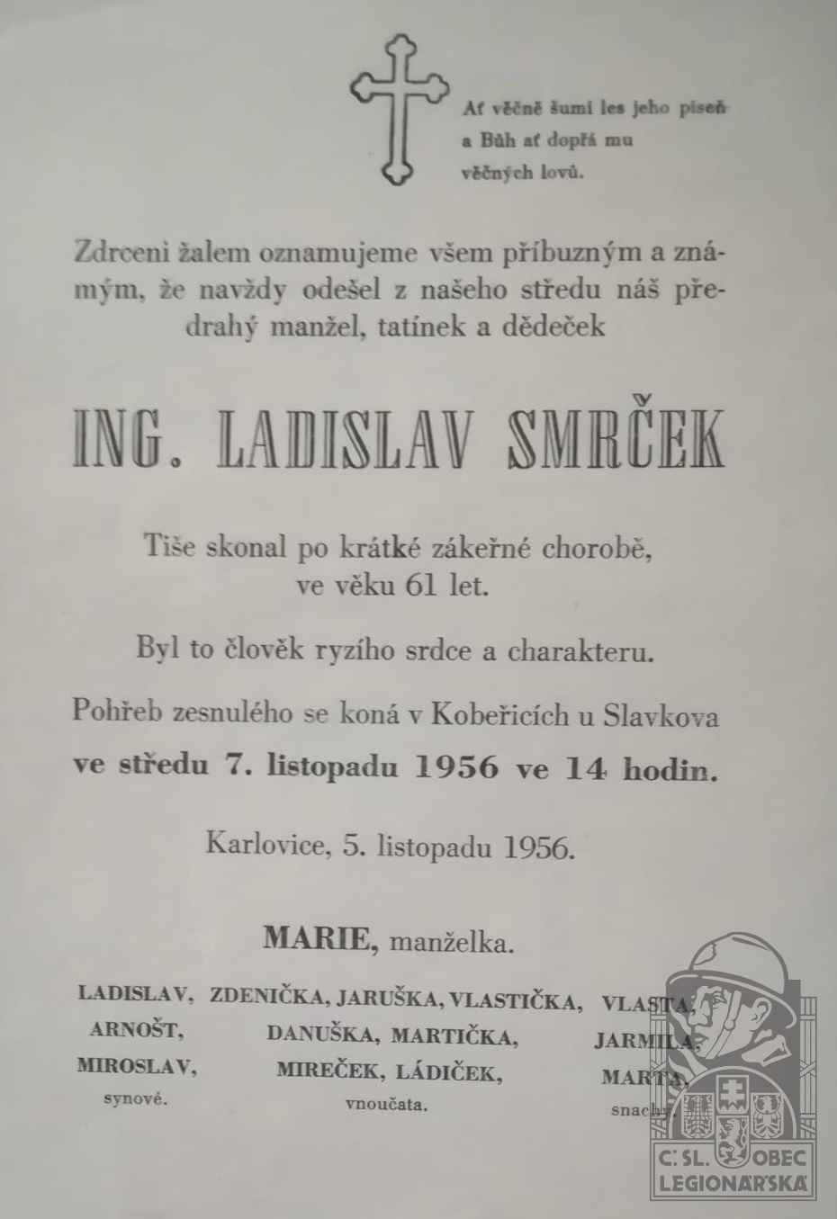 Ladislav SMRČEK - ČsOL