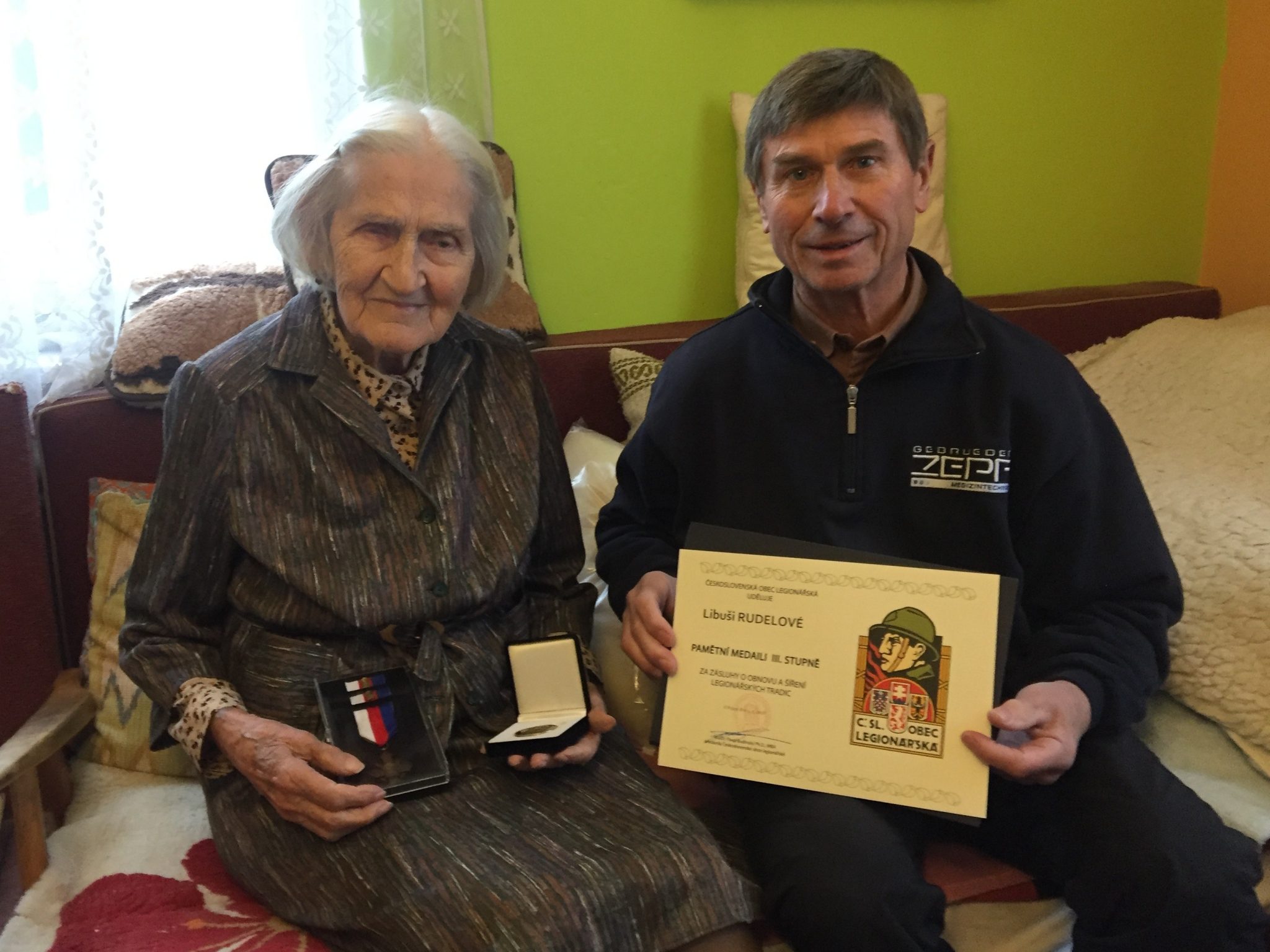 Zemřela ses. Libuše Rudelová - ČsOL - ČsOL