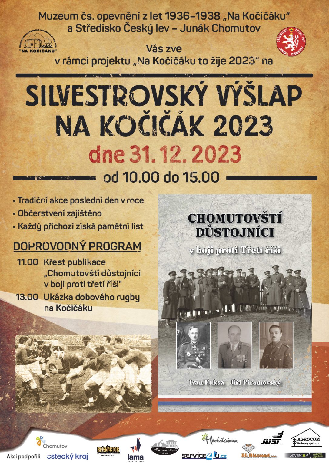 Silvestrovský výšlap na Kočičák 2023 - ČsOL - ČsOL